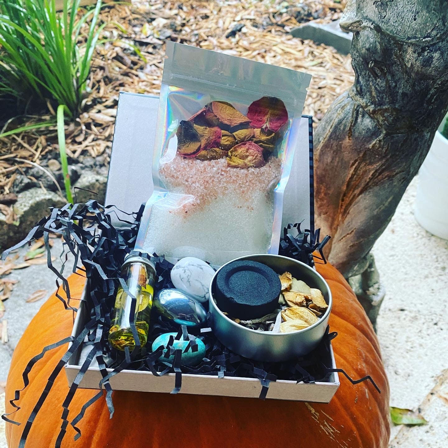 Samhain Ancestor Ritual Kit Oils Tea Lights Crystals Incense | Etsy