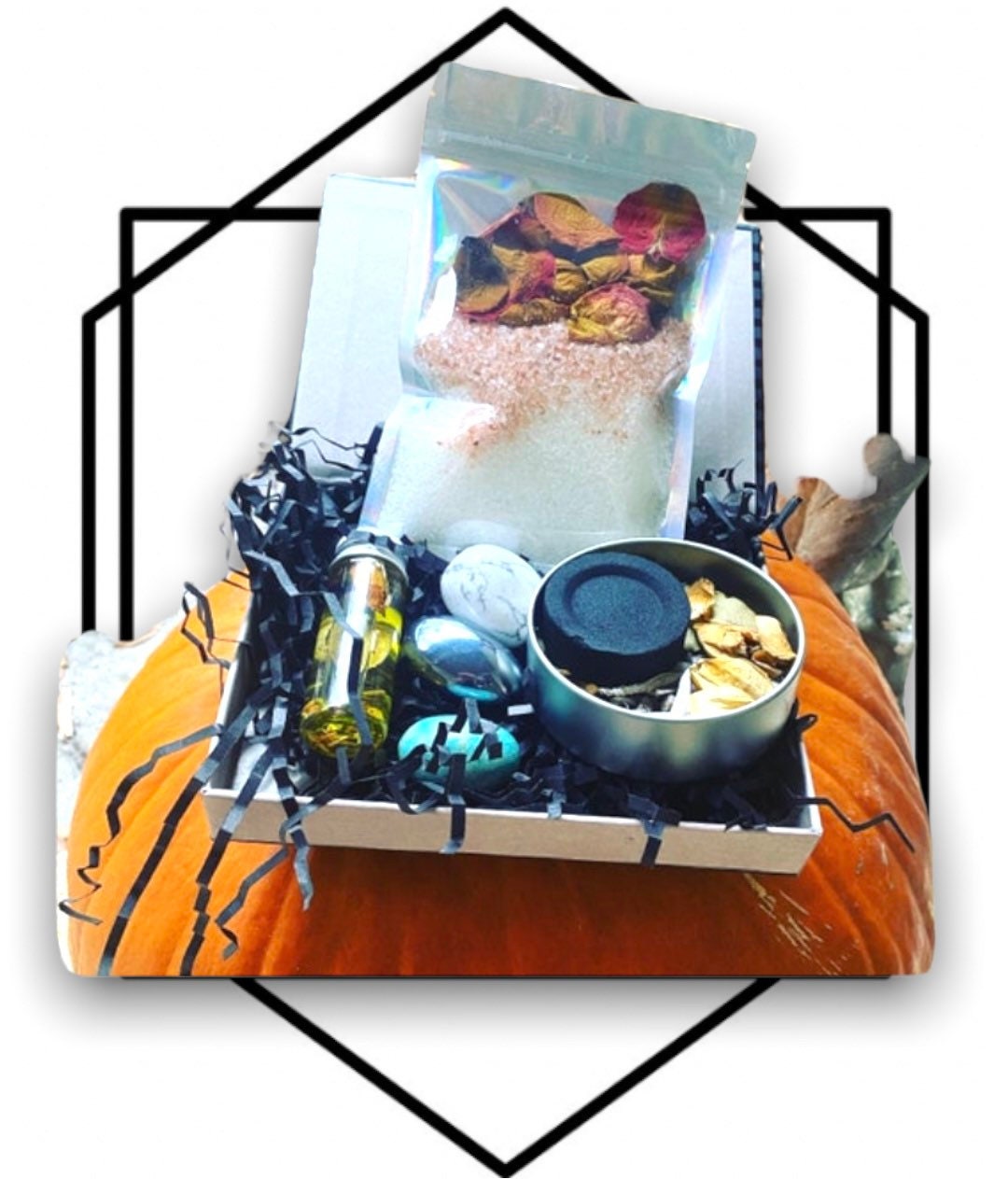 Samhain Ancestor Ritual Kit Oils Tea Lights Crystals Incense Smoke ...