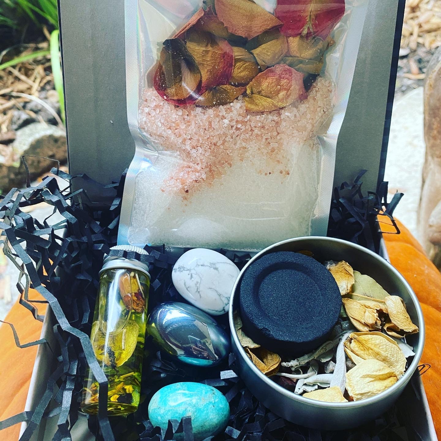 Samhain Ancestor Ritual Kit Oils Tea Lights Crystals Incense - Etsy