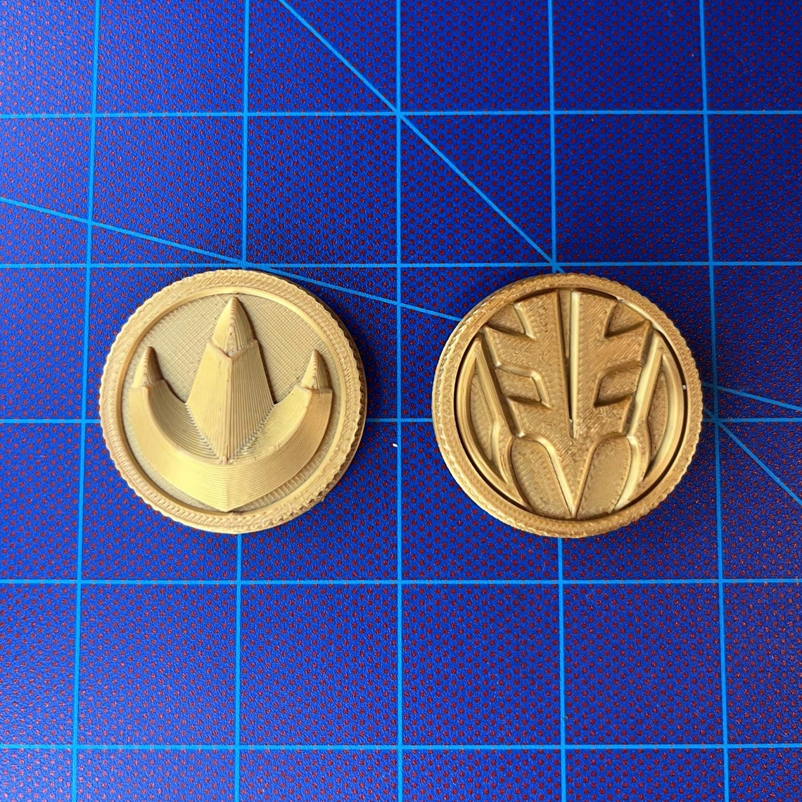 Might Morphin Power Rangers Coins 3D Printed Kit MMPR - Etsy