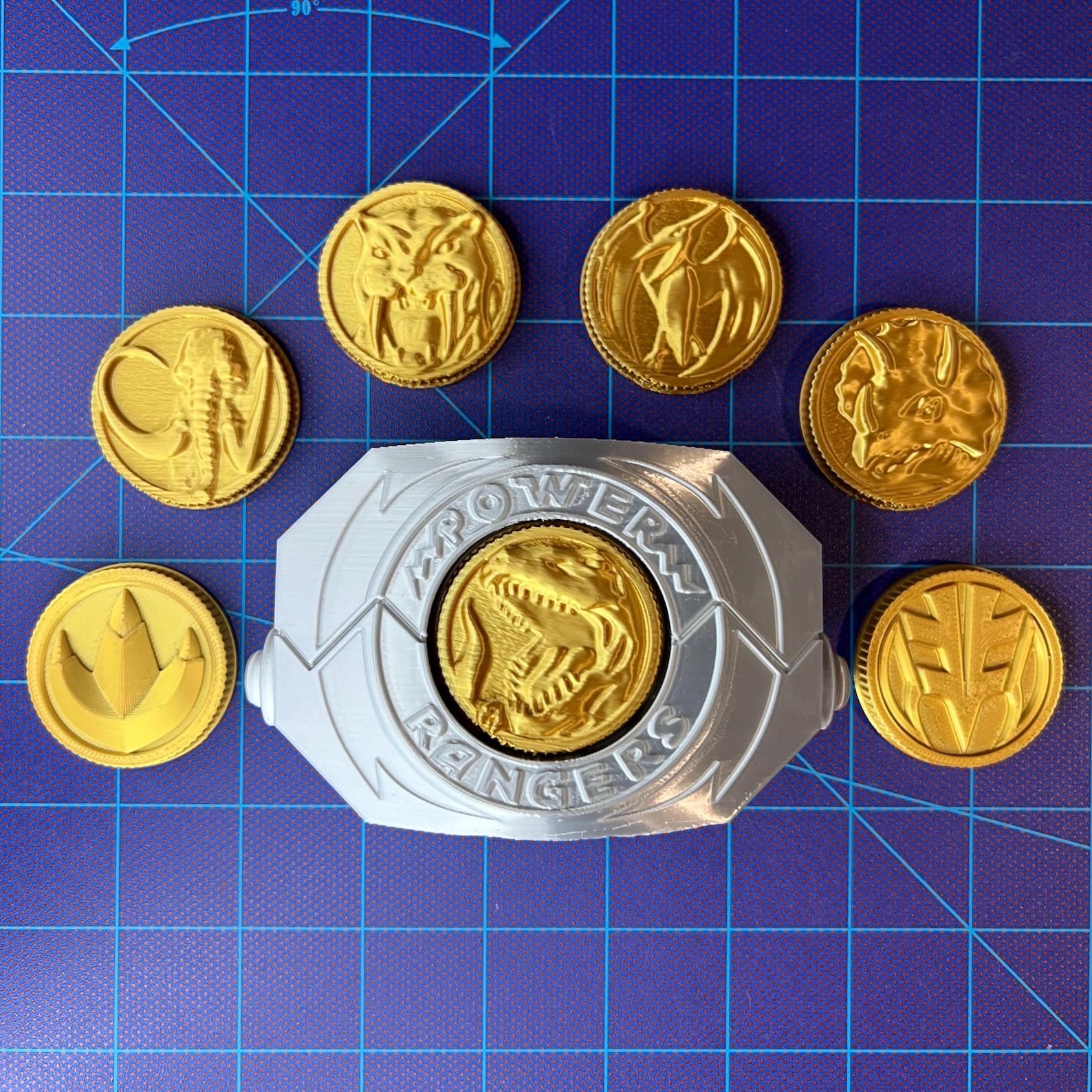 Might Morphin Power Rangers Morpher 3D Printed Kit MMPR - Etsy