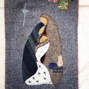 Celebrate Christmas With the Holy Family DIY Nativity Needlework; Wool ...