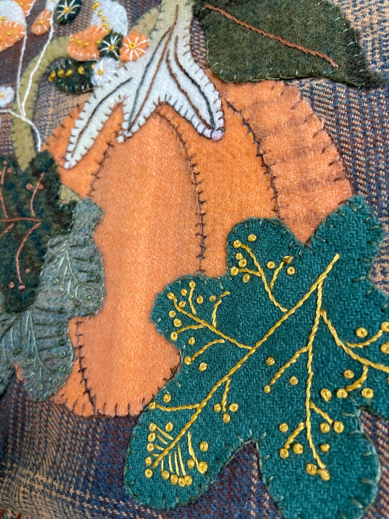 Festive Fall Wall Hanging: Quilted Thanksgiving Decor, Farmhouse Style ...