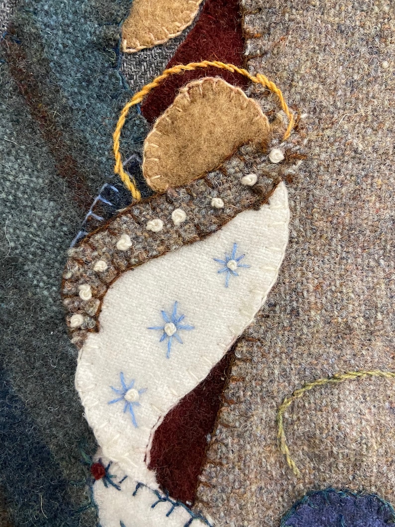 TEN PATTERN BUNDLE - Joyful Nativity Wool Pattern Art, Christian Wall ...