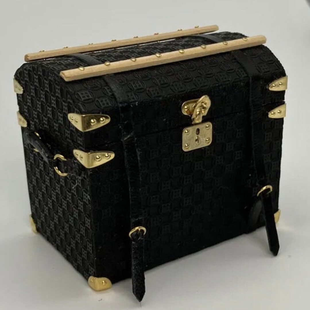 Miniature Dollhouse Vintage Heidi Ott Embellished Cargo Trunk - Etsy