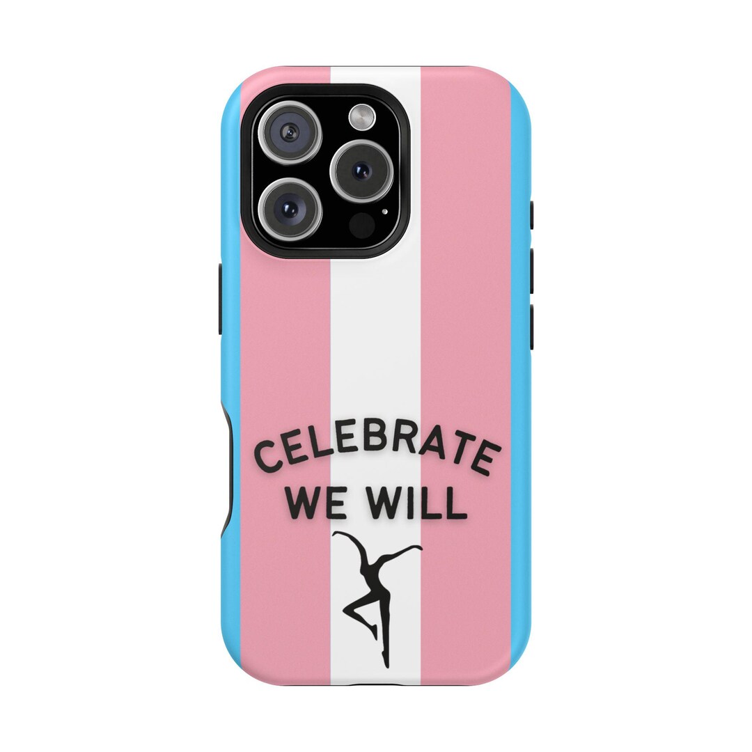 LGBTQIA+ Transgender Pride Magnetic Phone Case, Celebrate We Will - Etsy
