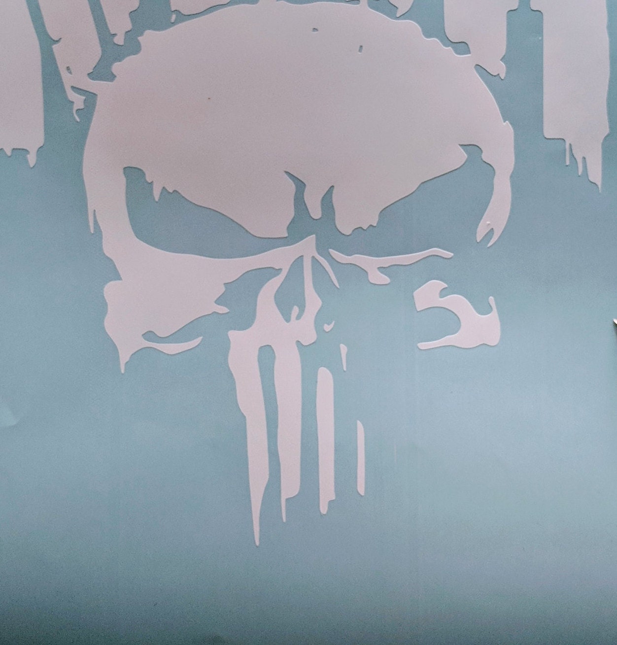 Punisher Skull Decal - Etsy