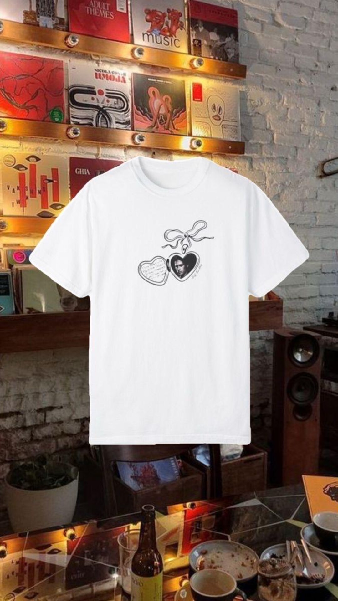 Jeff Buckley Heart Locket Unisex Adult Tee - Etsy