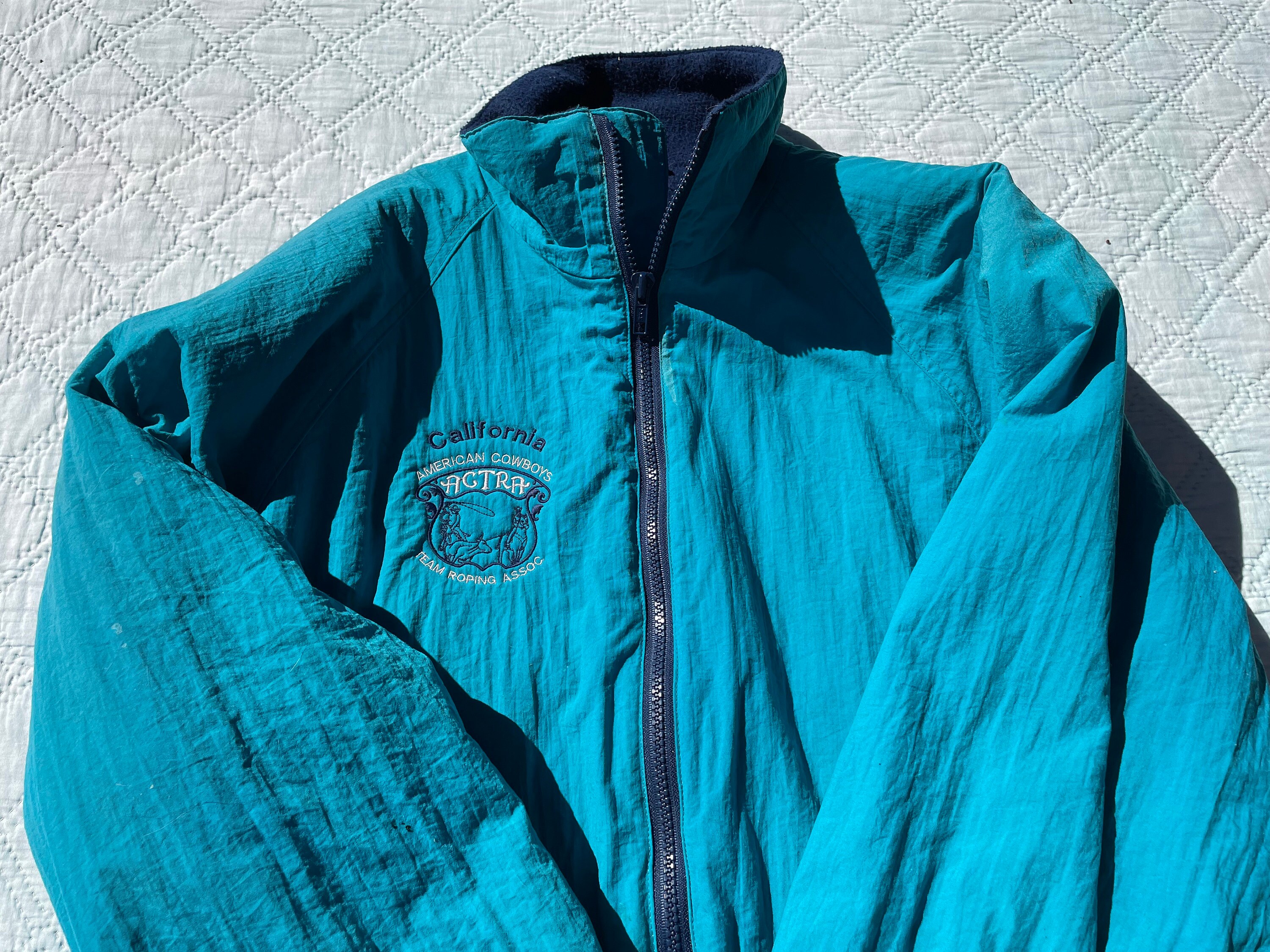 ACTRA Logo Fleece Lined Jacket Team Roper Logo Small Womens - Etsy