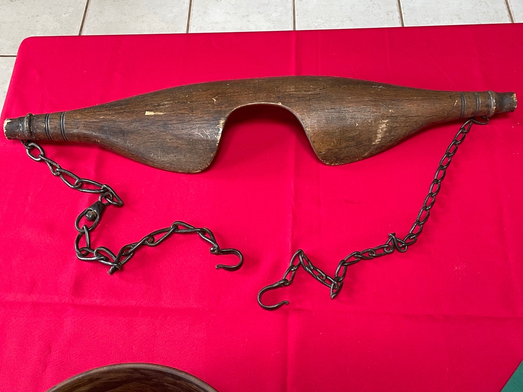 Chinese Human Yoke for Water Carrier in CA Gold County Chinese Camp ...