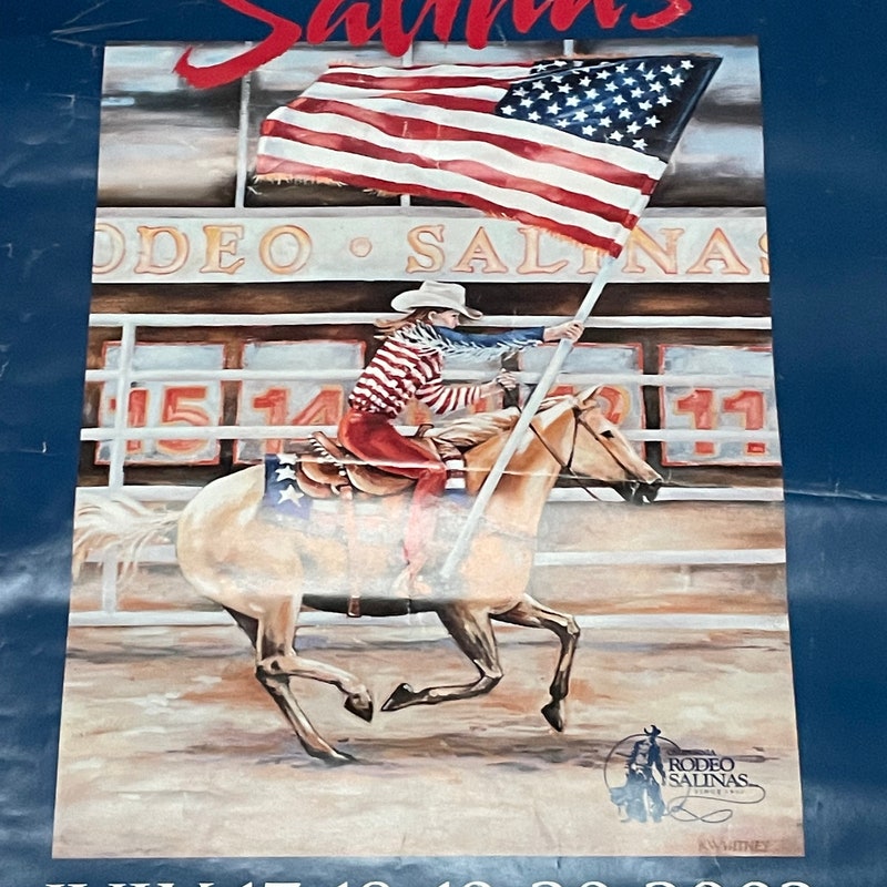Salinas Rodeo Poster - Etsy