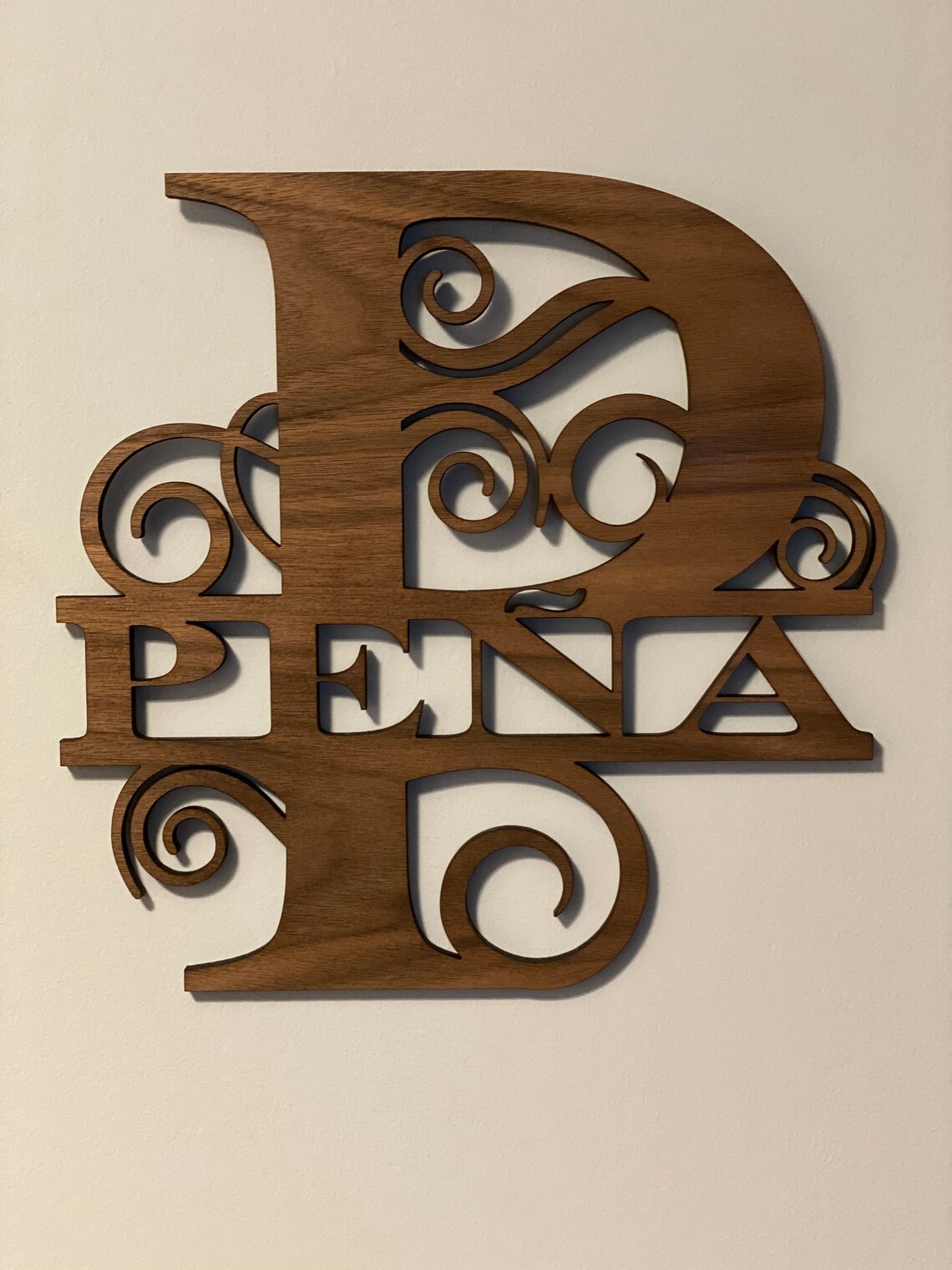 Personalized Wooden Monogram - Etsy