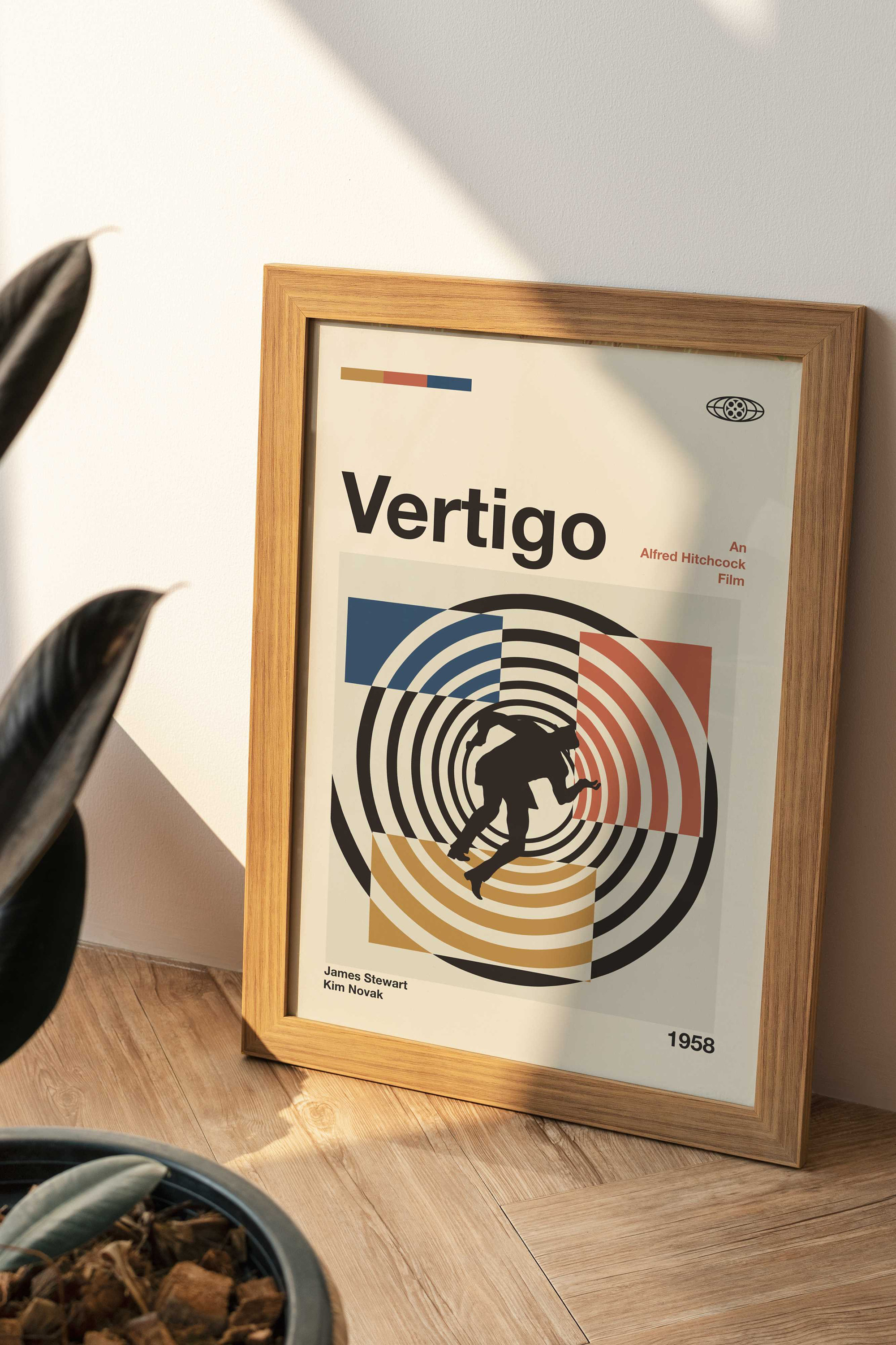 DIGITAL DOWNLOAD Vertigo Poster Alfred Hitchcock Vintage Aesthetic Wall ...