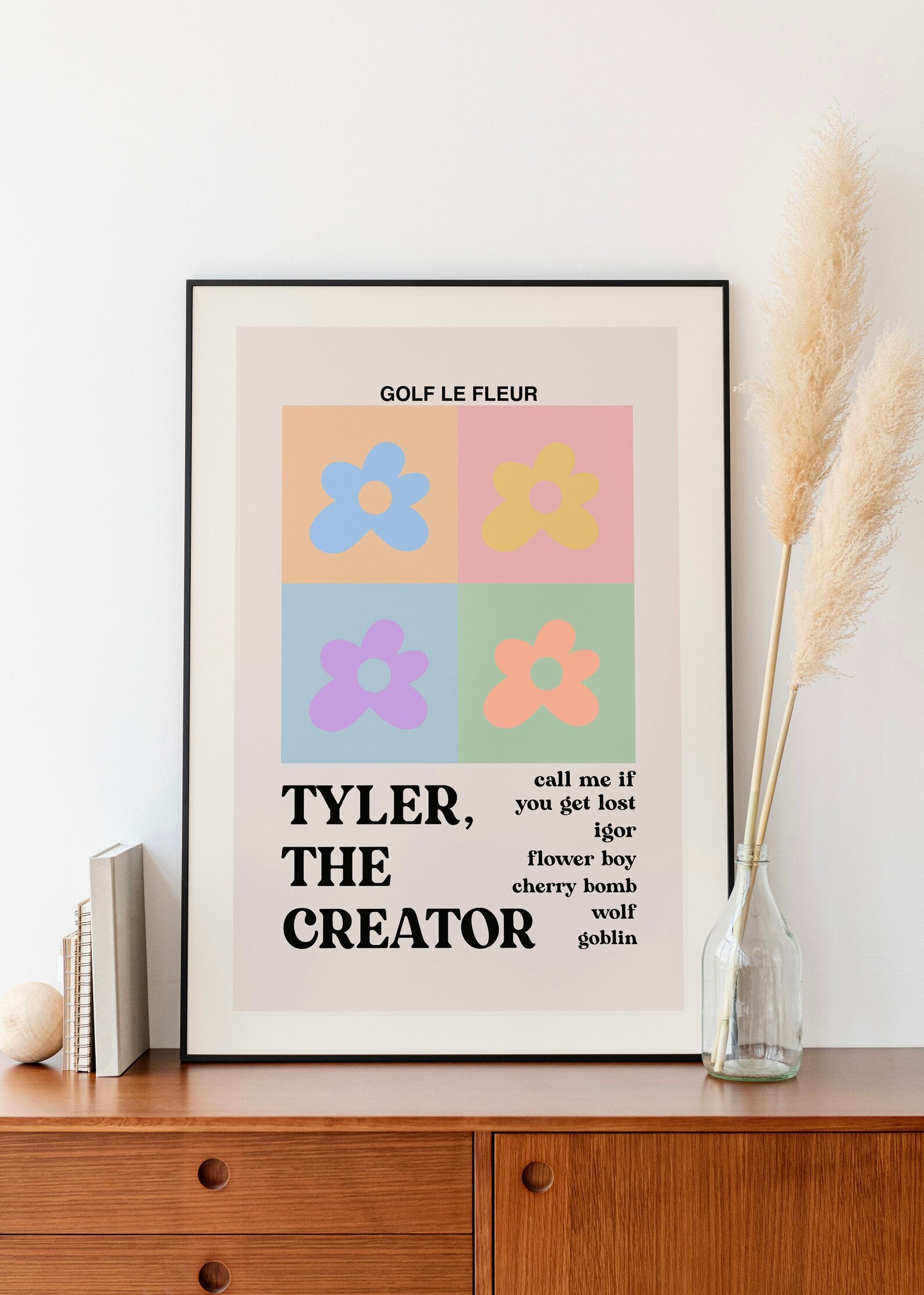 DIGITAL DOWNLOAD Tyler the Creator Merch Poster Aesthetic Wall - Etsy