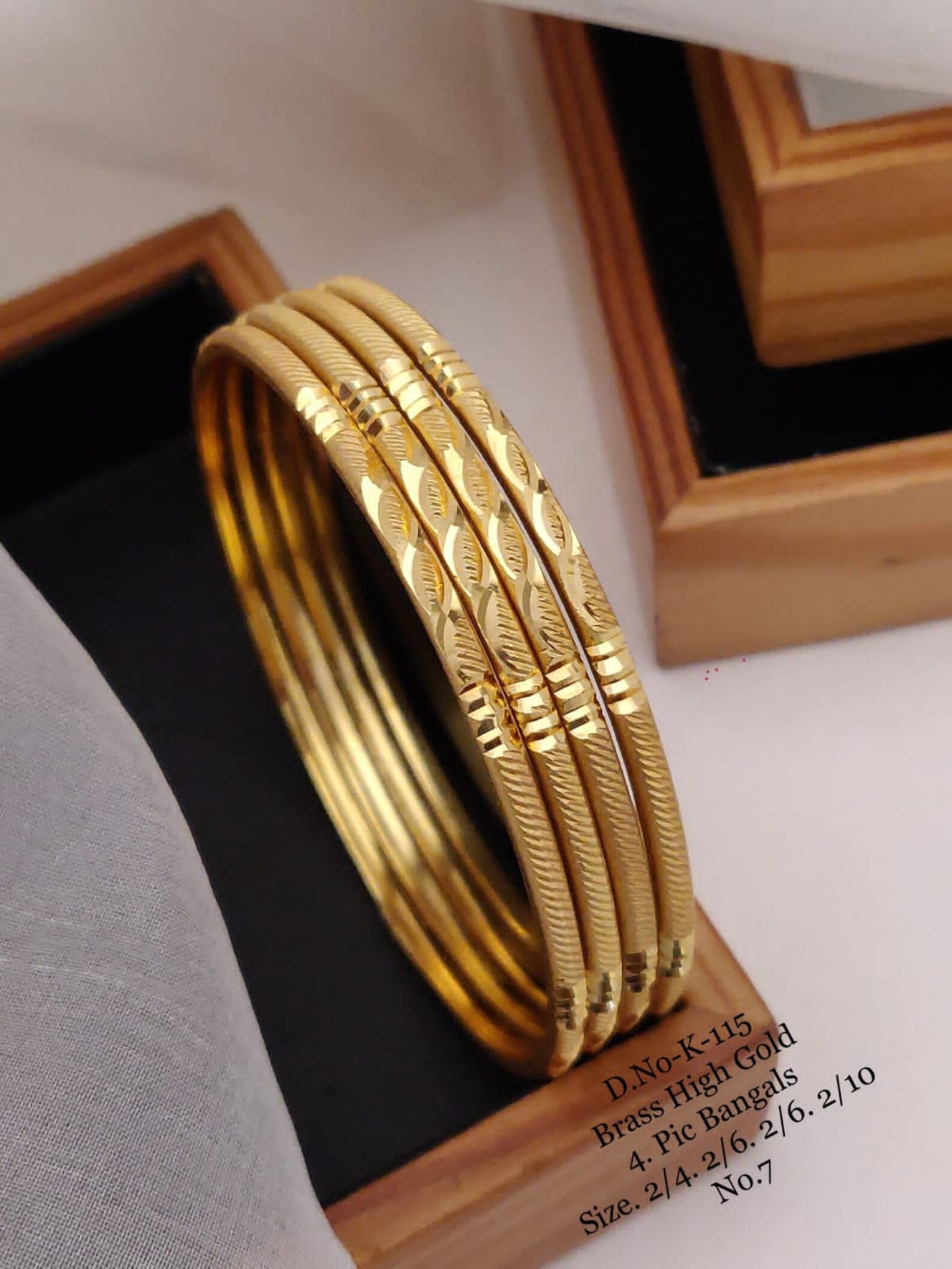 South Indian Bangles/bangles for Women/temple Wear Bangle Set/thin Cute ...