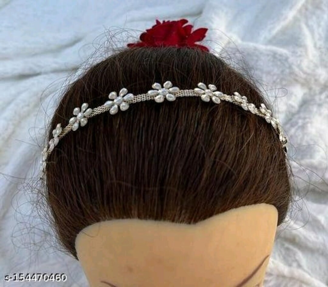 Awesome Indian Bridal Sheesh Patti/matha Phool/indian Bridal Matha ...