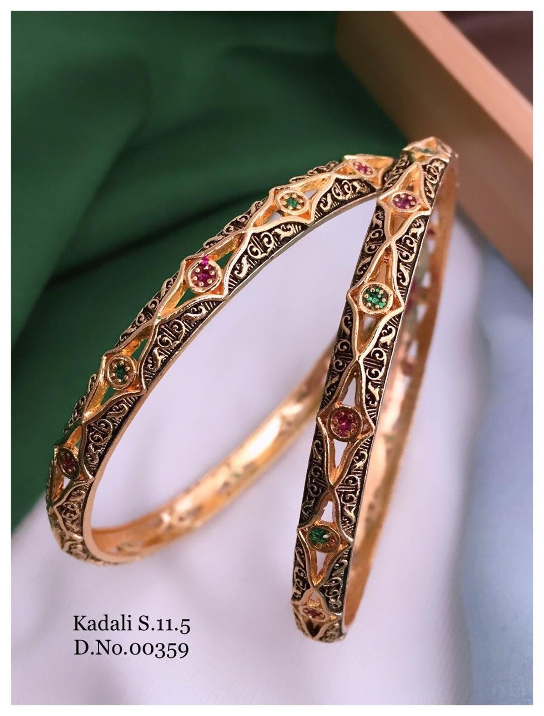 Temple Wear Bangles/bangles for Women/gold Bangles/gold Plated Bangles ...