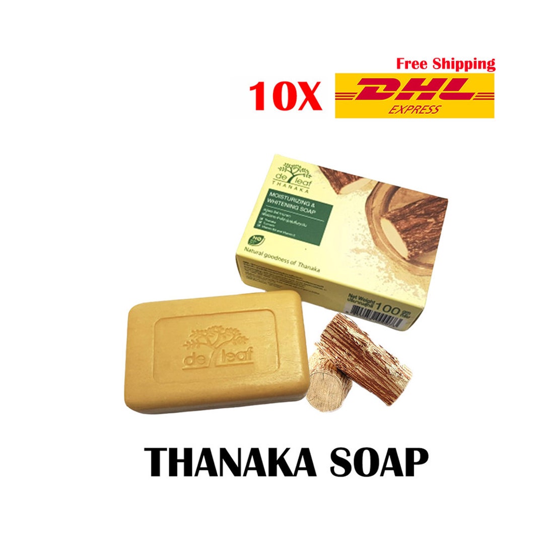 Thanaka Soap De Leaf Moisturizing Whitening Skin Natural - Etsy