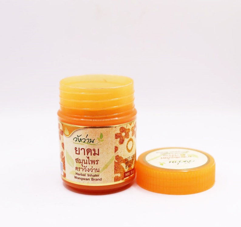 WANGWAN Traditional Herbal Aroma Nasal Refreshing Inhalant Thai Herb 100% 12X - Etsy