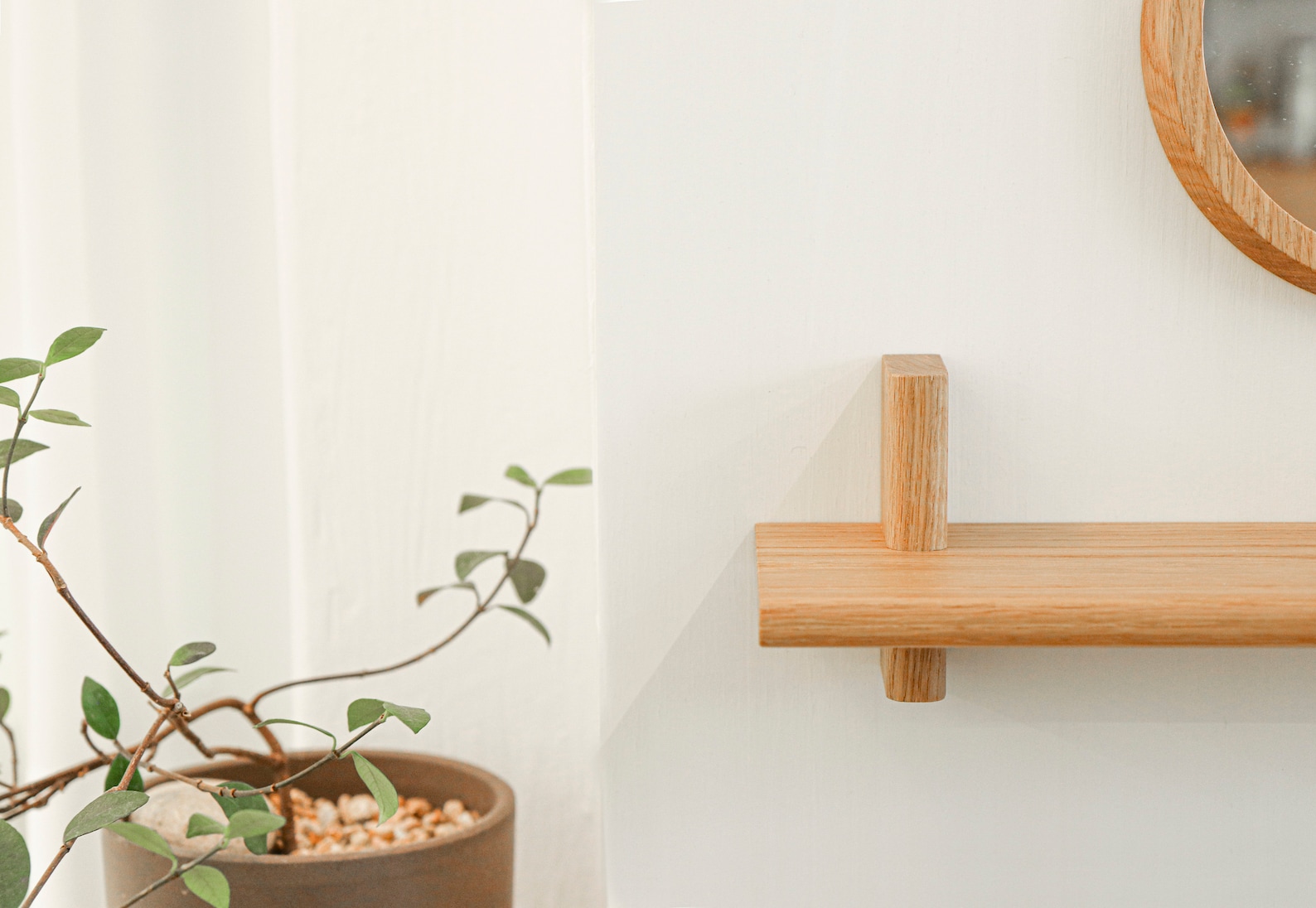 Floating Shelf, Modern Floating Wall Shelf, Display Shelf, Modern Wood ...