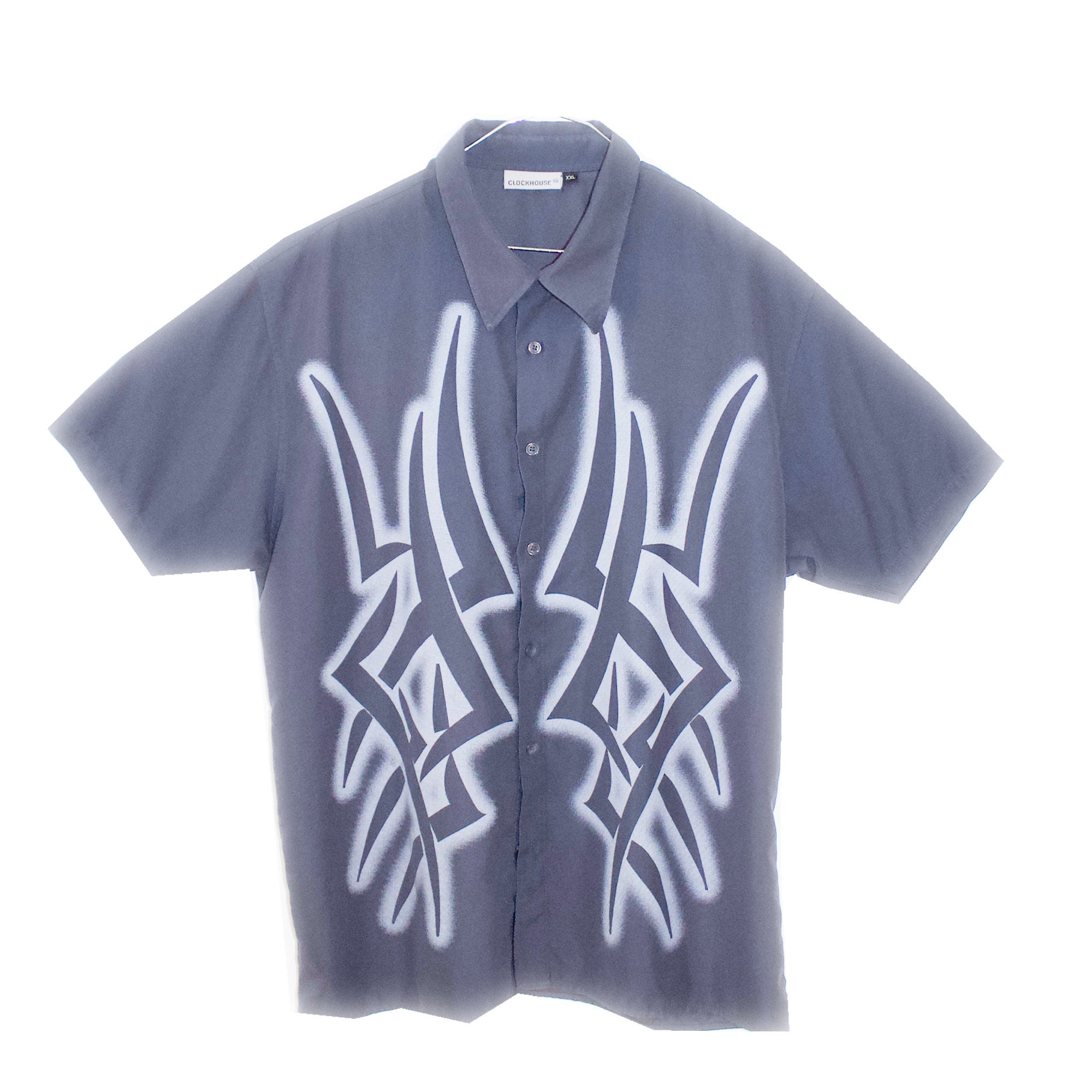 Super cool Y2K 90s tribal camisa de verano hombre talla XL - Etsy España
