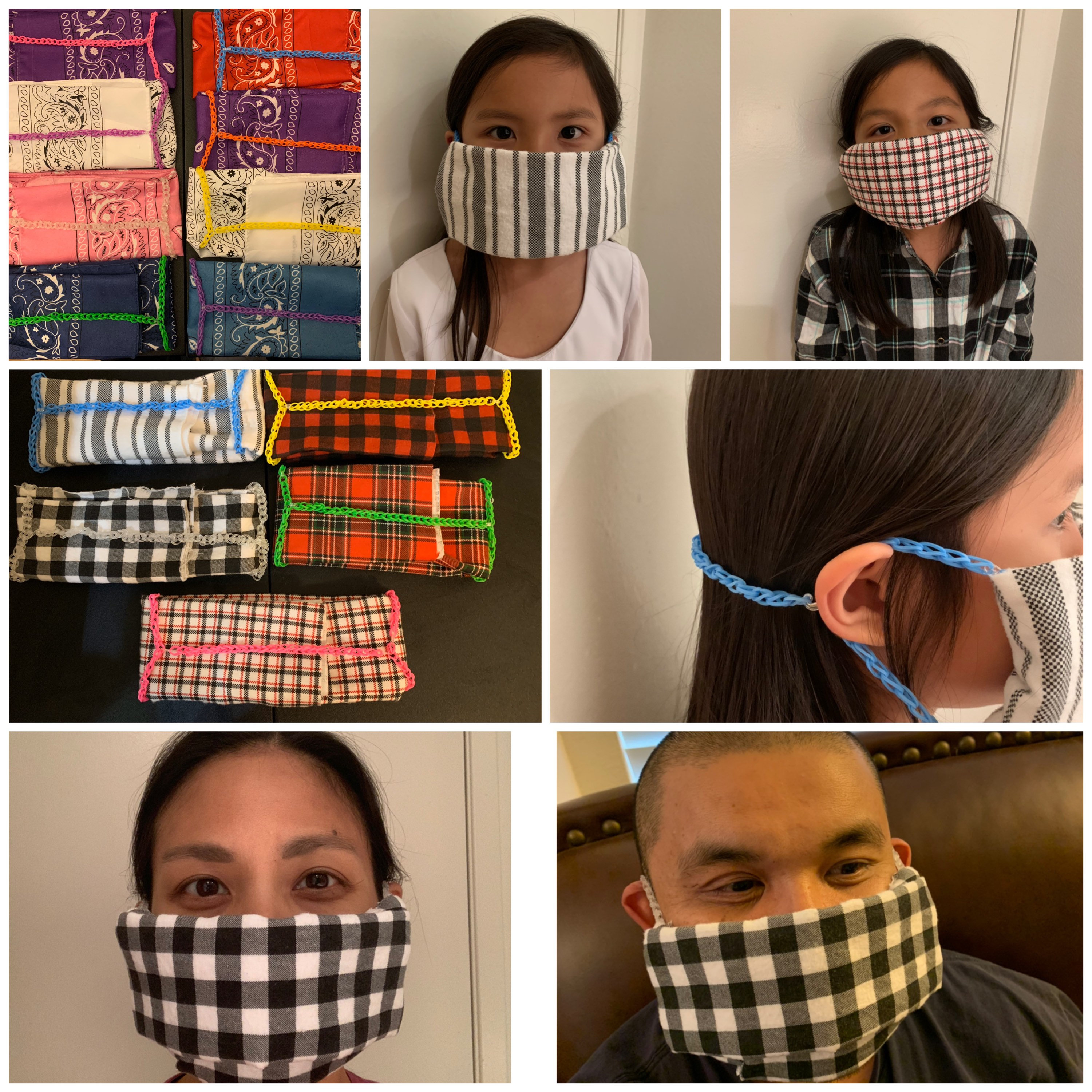 Colorful Loom Face Mask - Etsy.de