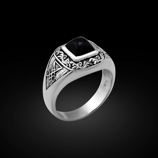 Vintage Lucifer Ring - Etsy