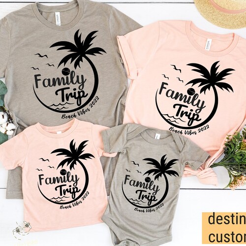 Matching Family Camping Trip Shirt Custom Family Vacation - Etsy