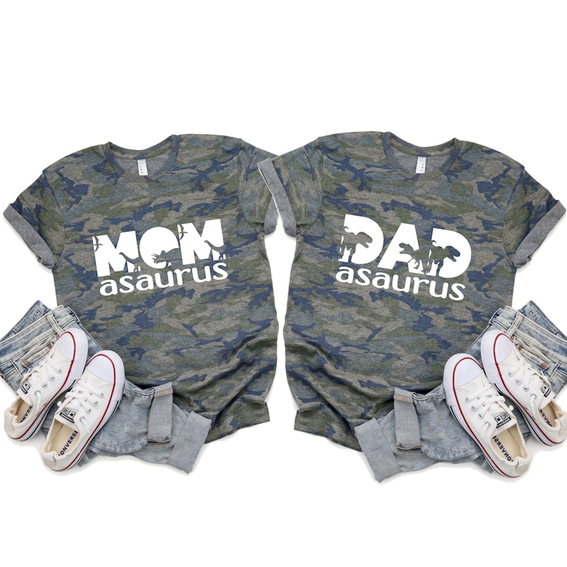Momasaurus Shirt Dadasaurus Shirt Dinosaur Shirts Mom and - Etsy