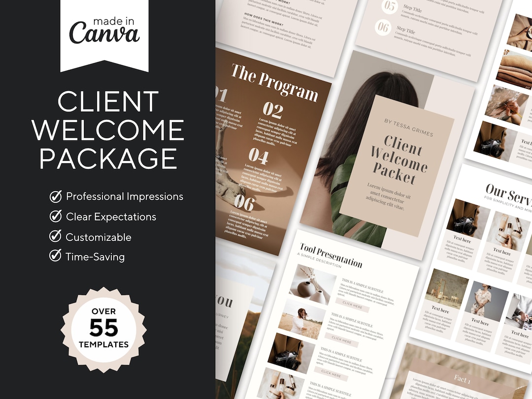 Welcome Client Bundle | Client Onboarding Bundle | Welcome Aboard Pack ...
