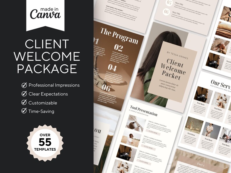 Welcome Client Bundle | Client Onboarding Bundle | Welcome Aboard Pack ...