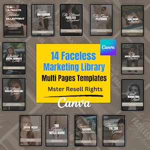 Faceless Digital Marketing Guide: Done for You With Master Resell ...