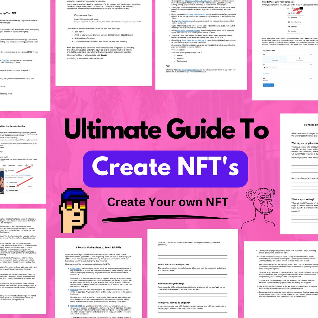 The Ultimate Guide to Create NFT'S, How to Create NFT'S, Nft's Creation ...