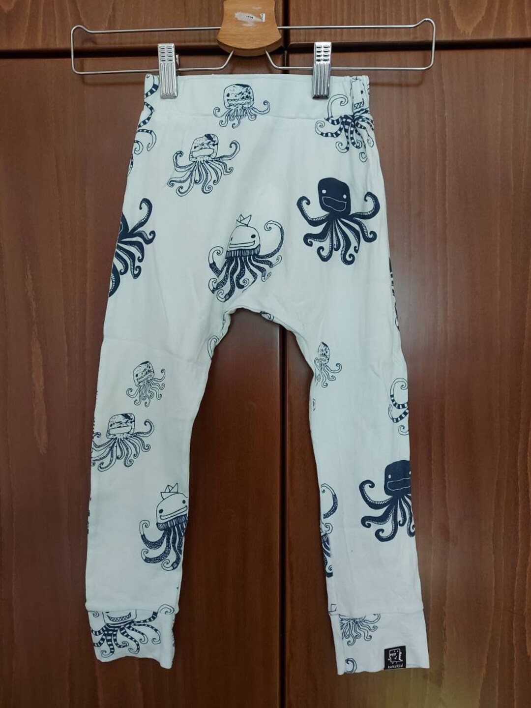 Organiccotton Octopus Leggings. Warm and Soft - Etsy