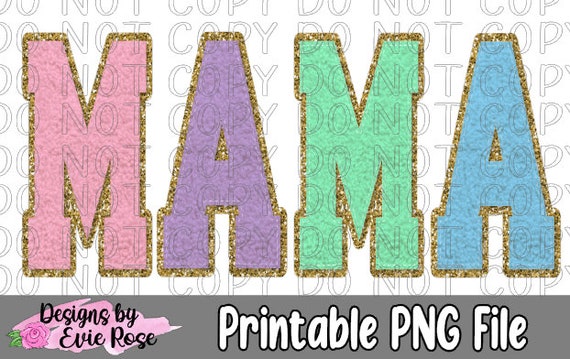 Mama PNG Download - Etsy