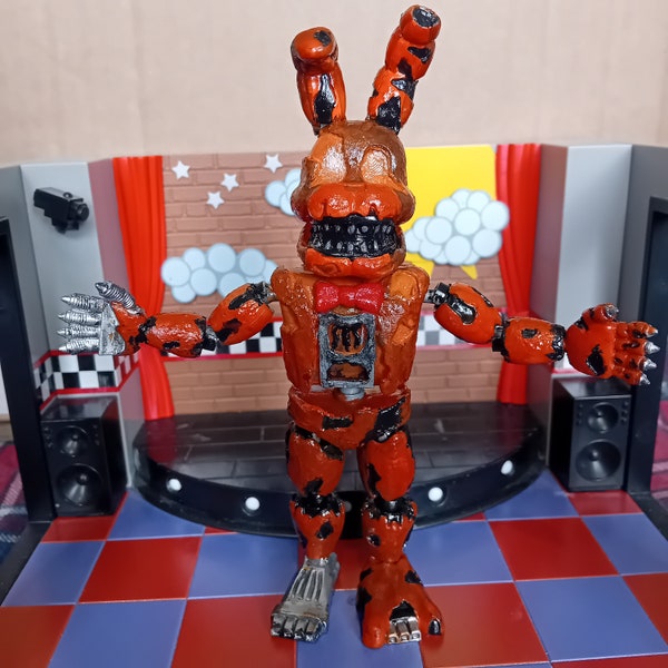 Withered Freddy FNAF Figure Five Nights at Freddys - Etsy