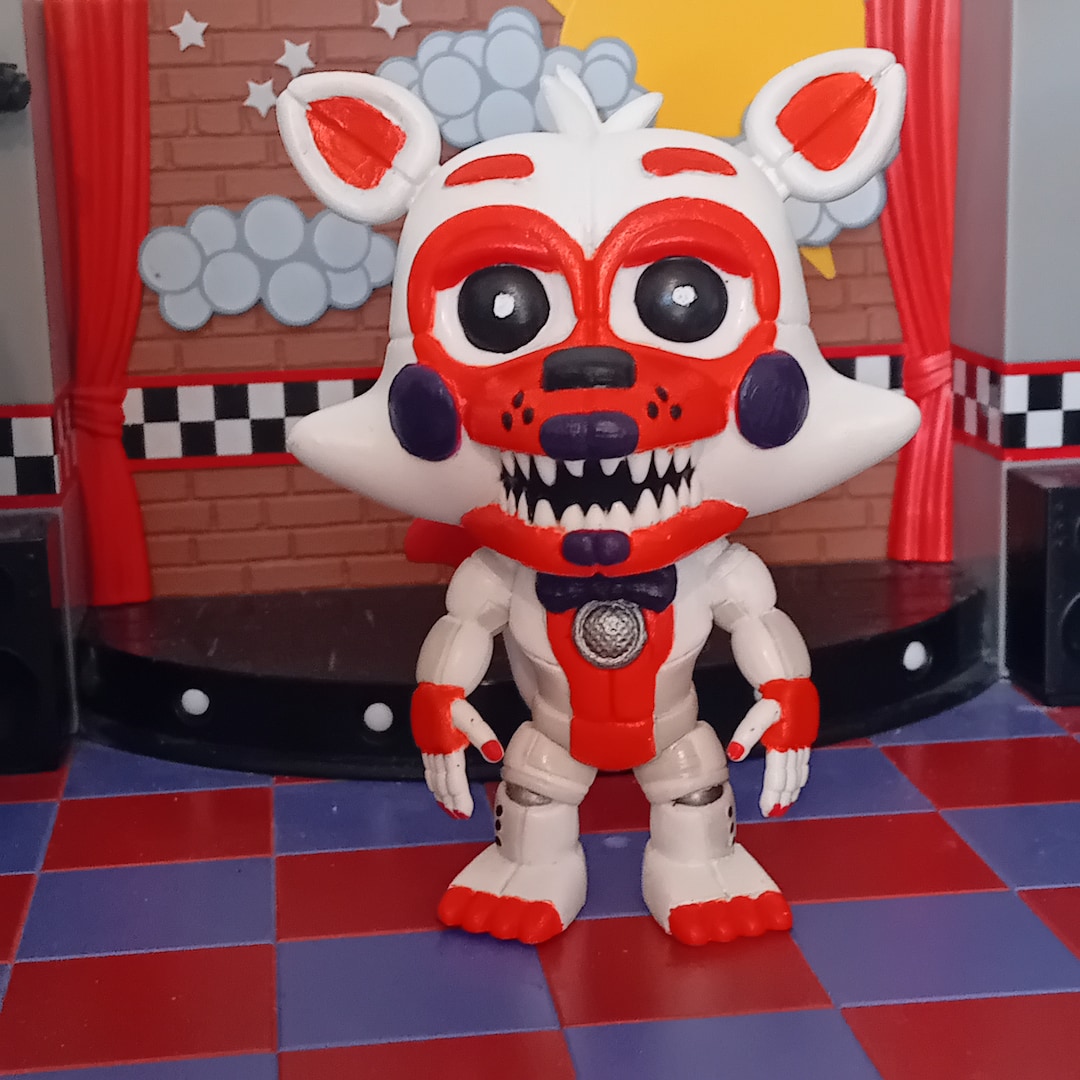 Five Nights at Freddys Fnaf Custom Lolbit Pop Figure - Etsy