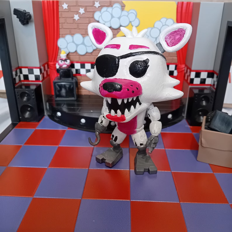 Five Nights at Freddys Custom Mangle Pop Figure - Etsy UK