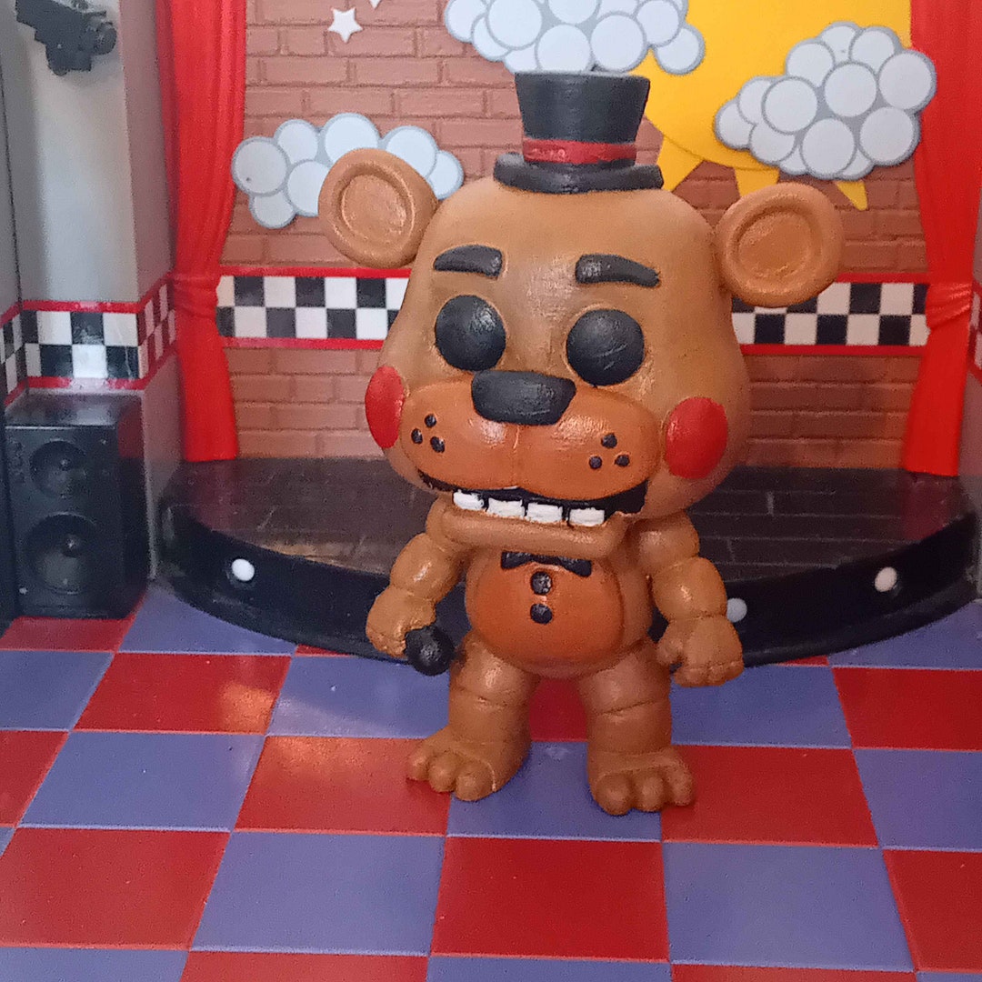 Five Nights at Freddys Fnaf Custom Toy Freddy Figure - Etsy