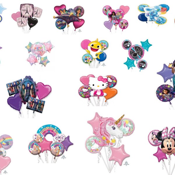 Character Balloons - Etsy