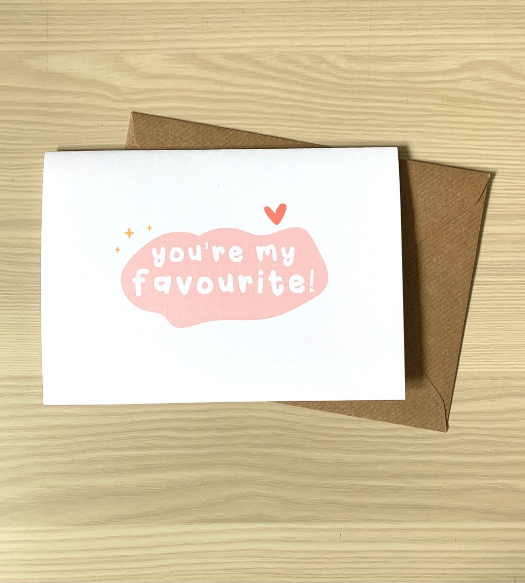 You're My Favourite, Love, Other Half, Cute - Etsy