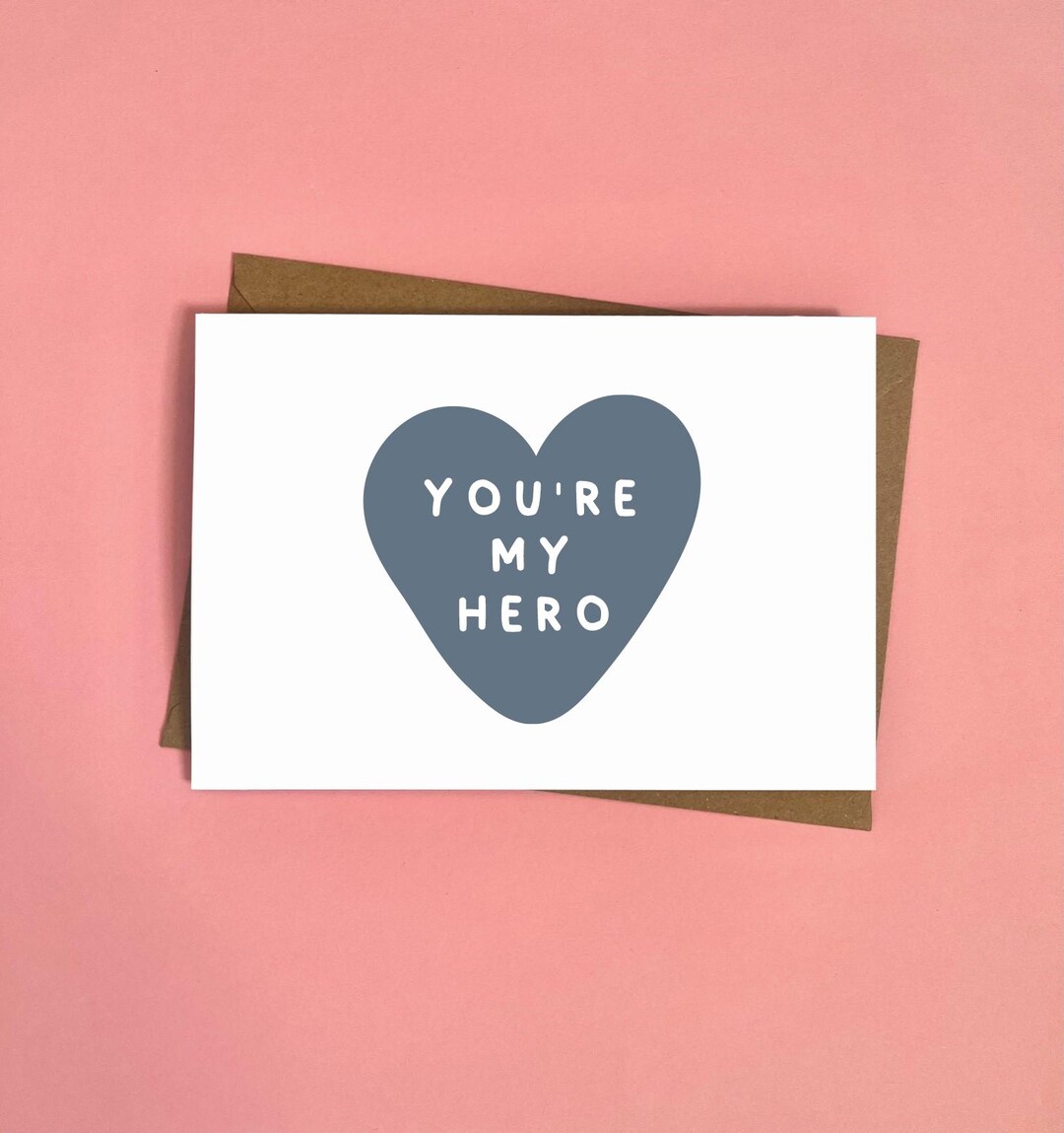 You're My Hero, Father's Day, Dad, for Him, for Dad, Father, Love, Hero ...