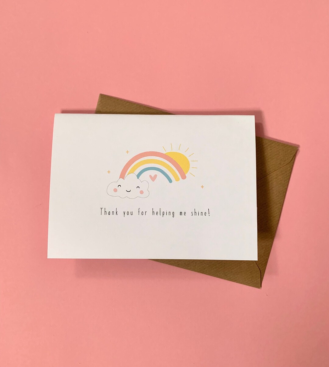 Thank You for Helping Me Shine, Best Teacher, Thank You, Teacher ...