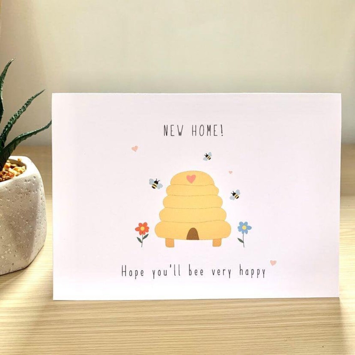 New Home Bees Happy Home Bee Happy Happy New Home Bee | Etsy