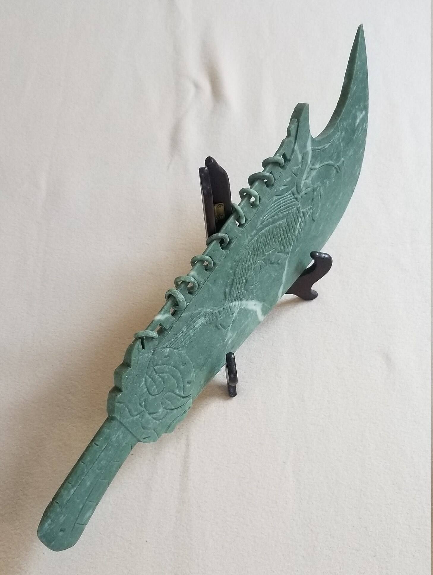 Ornate Jade Dragon Sword - Etsy