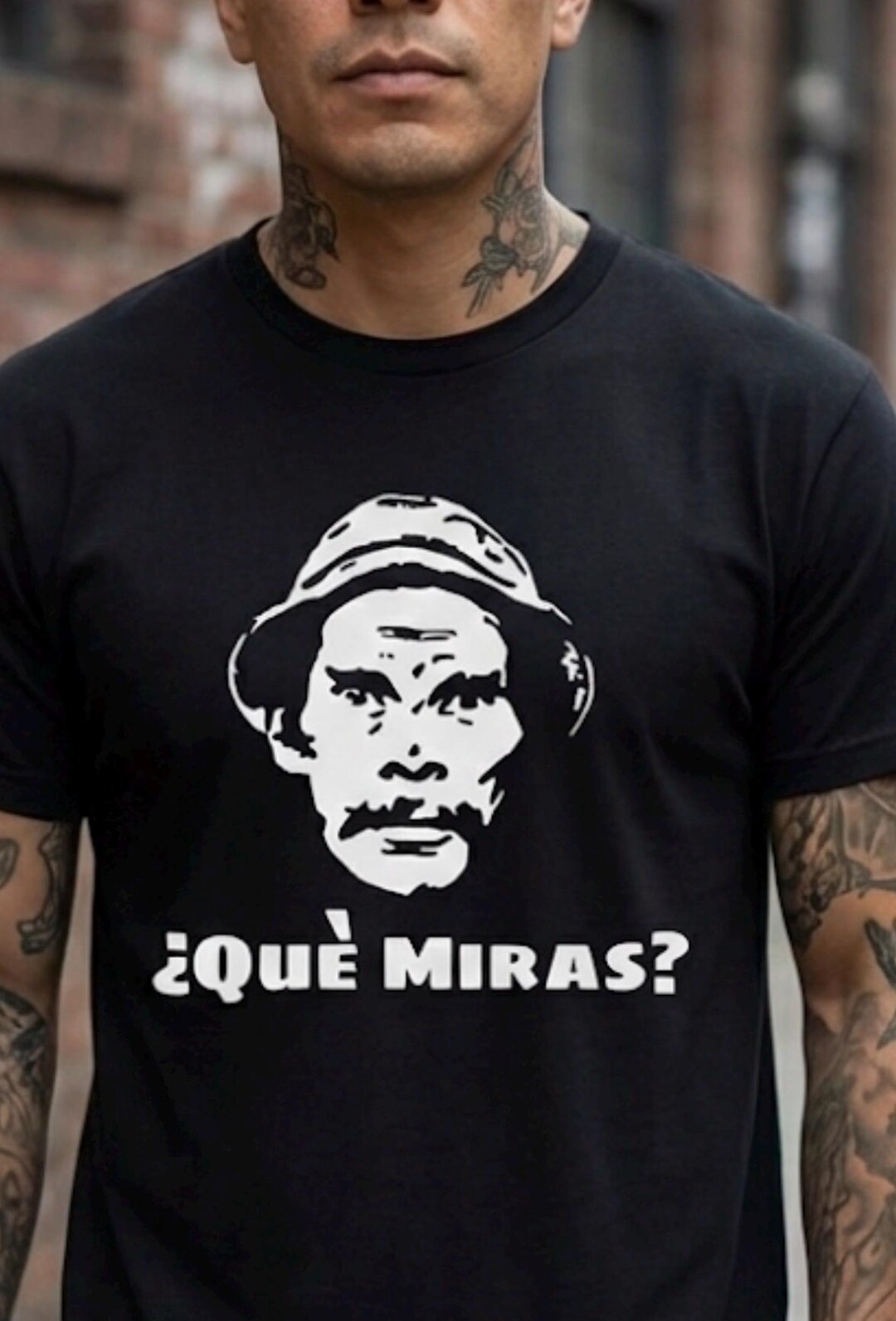 Don Ramon T-shirt, Qué Miras Funny Mexican Shirt, El Chavo Del 8 ...