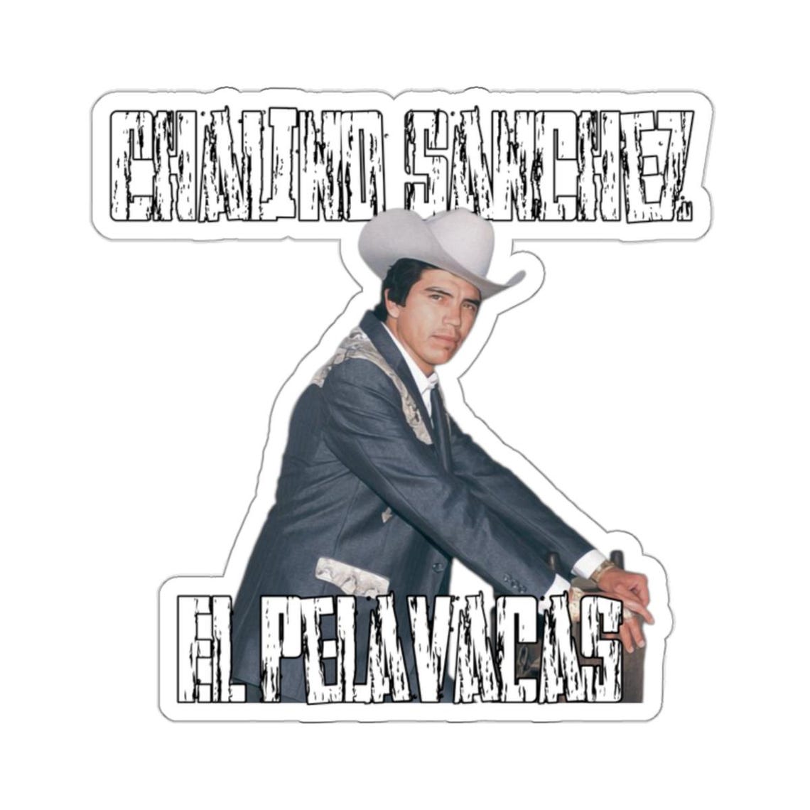 Chalino Sanchez El Pelavacas Sticker - Etsy