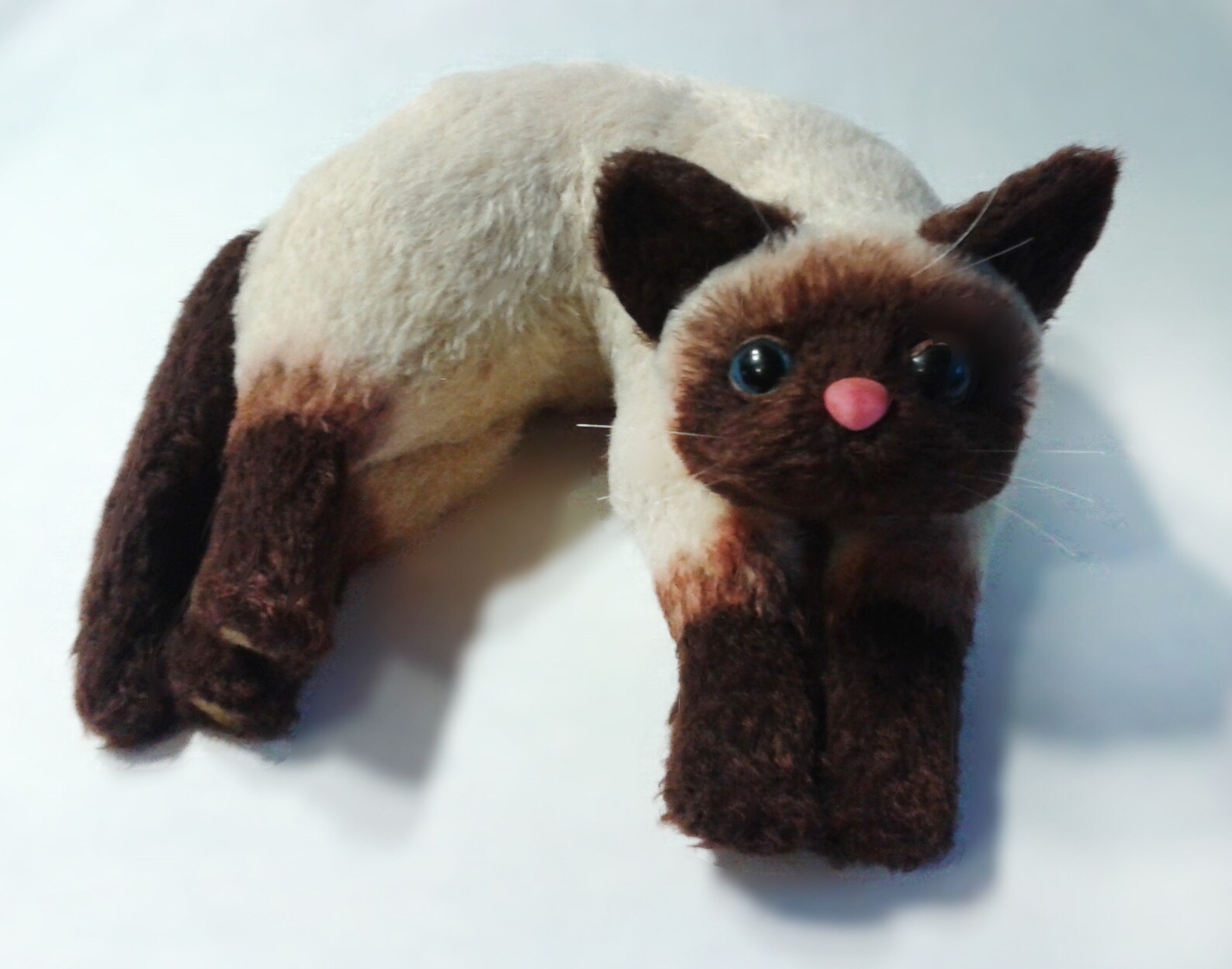 Siamese cat knitted cats soft toy as a gift eco friendly 100% | Etsy