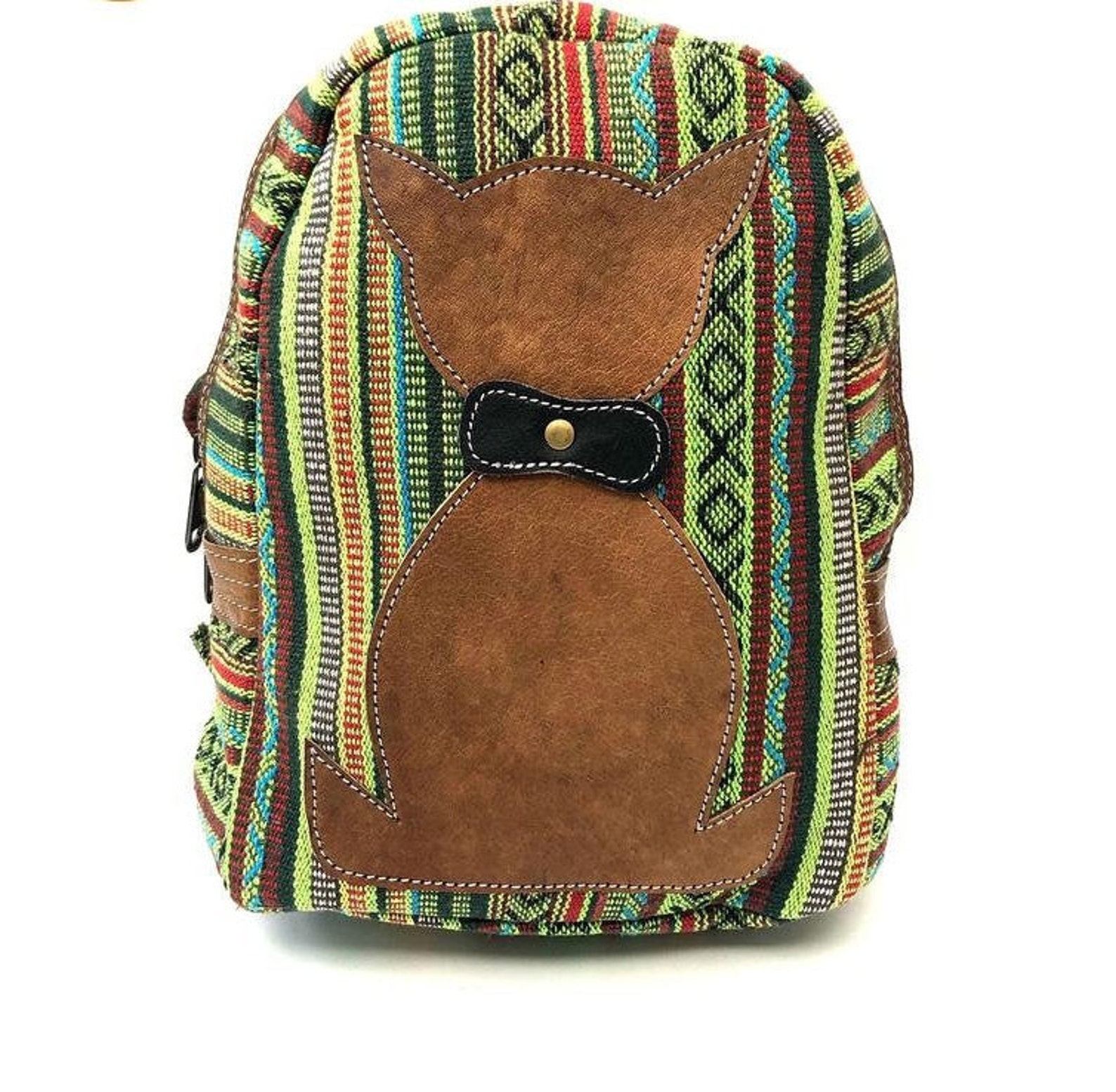 Tibetan Cat Backpack - Etsy