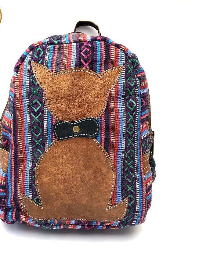 Tibetan Cat Backpack - Etsy